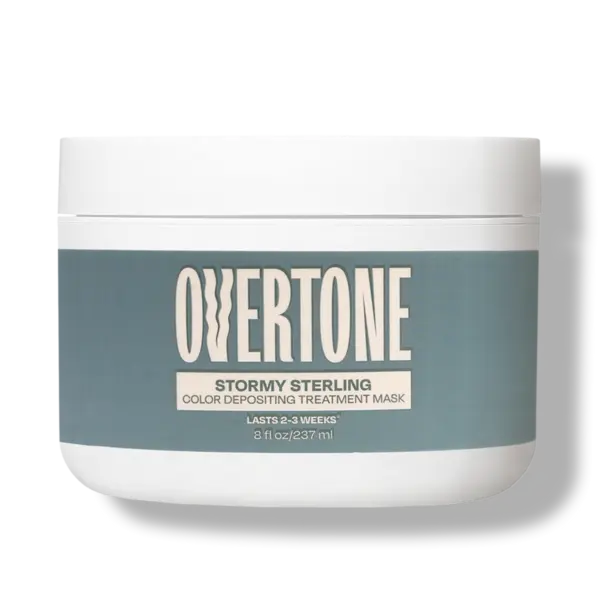OVERTONE Semi Permanent Color-depositing Deep Conditioning Mask - Stormy Sterling