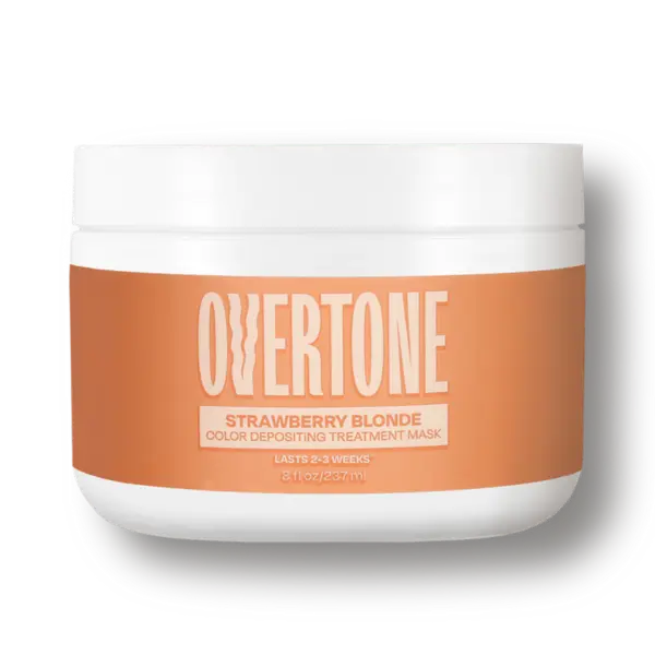 OVERTONE Semi Permanent Color-depositing Deep Conditioning Mask - Strawberry Blonde