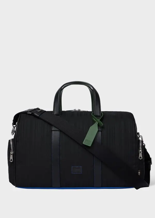 Paul Smith Mini Shadow Stripe Day Holdall - Black