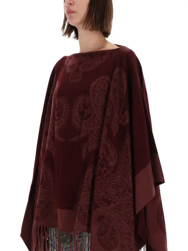 Etro Wool Poncho