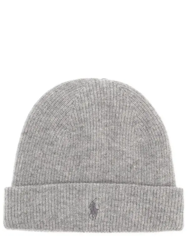 Polo Ralph Lauren Cashmere Beanie - Grey
