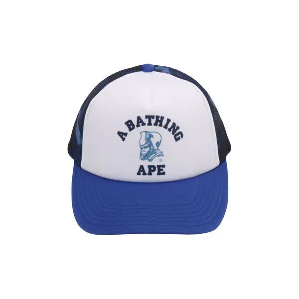 A BATHING APE General Mesh Cap - Blue