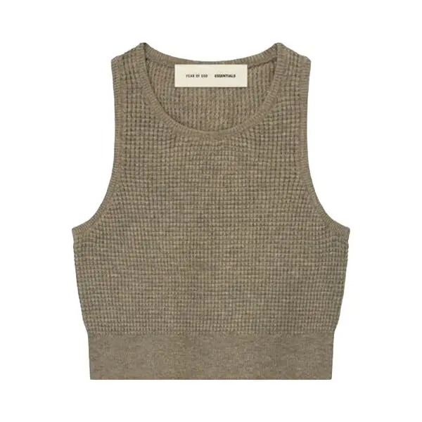 Fear Of God Waffle Sport Tank - Grey