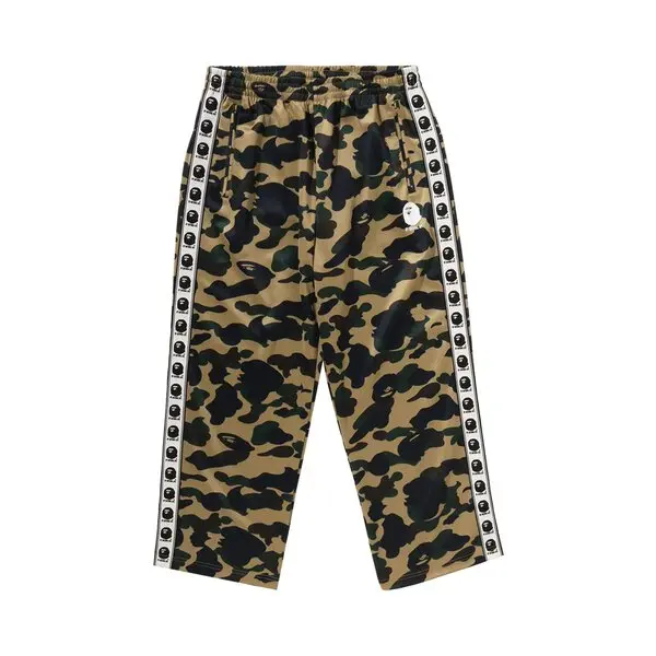 A BATHING APE Camouflage Print Track Pants