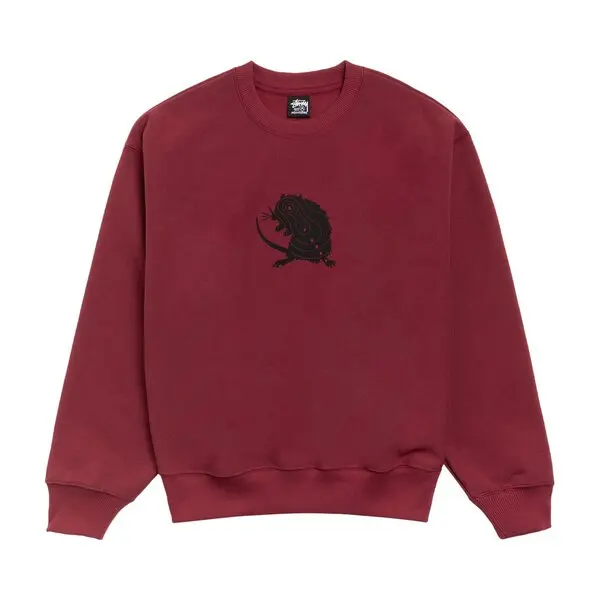 StÜssy Long Range Crew - Red