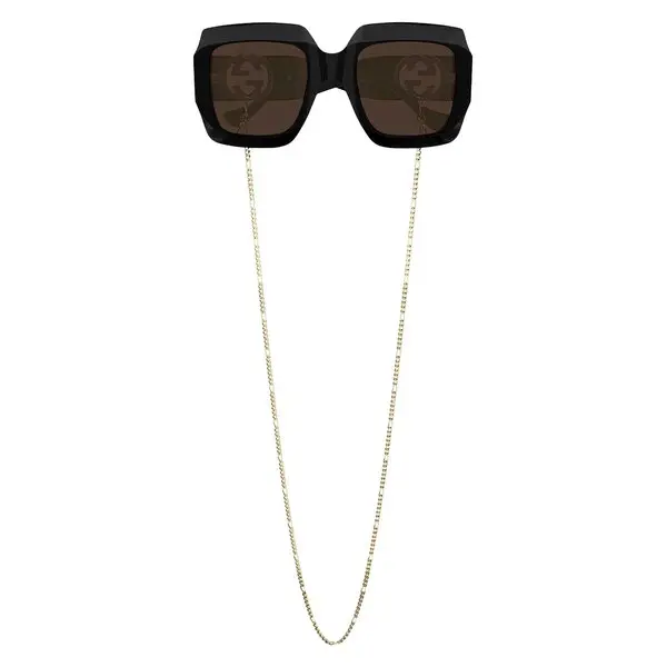 Gucci Square Frame Sunglasses - Black