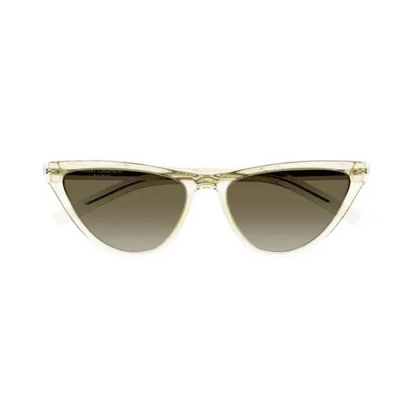 Saint Laurent Cat Eye Sunglasses - Yellow