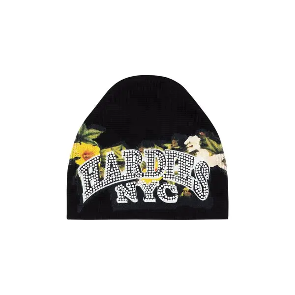 DENIM TEARS X Hardies Tears Beanie - Black