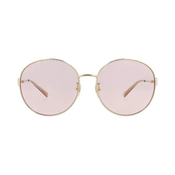 Gucci Round-frame Metal Sunglasses - Multicolor