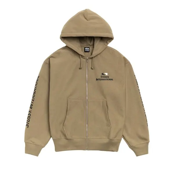 STÜSSY INTERNATIONAL ZIP HOODIE ARMY 39032436~tan_1761636979218_0.webp