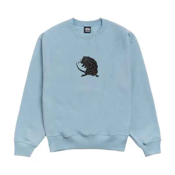 StÜssy Long Range Crewneck - Blue