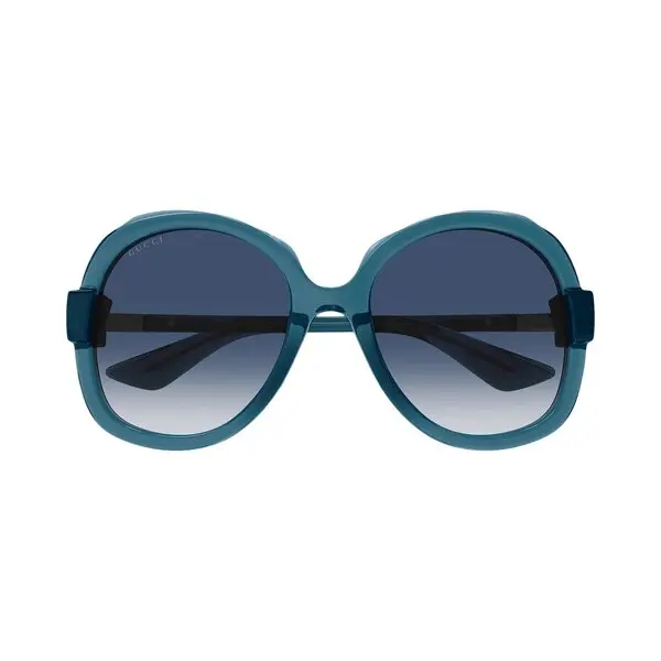 Gucci Round Oval Sunglasses - Blue