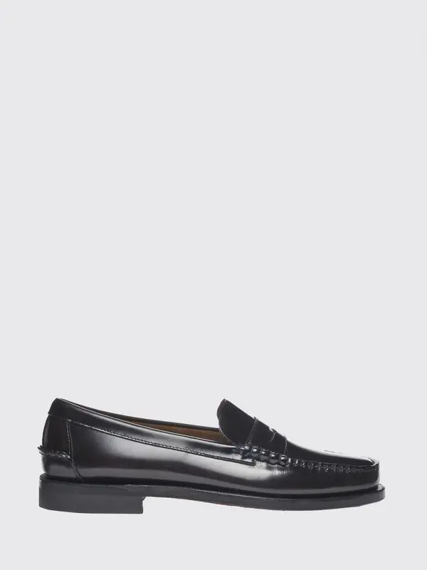 SEBAGO Classic Dan Brushed Leather Loafers - Brown