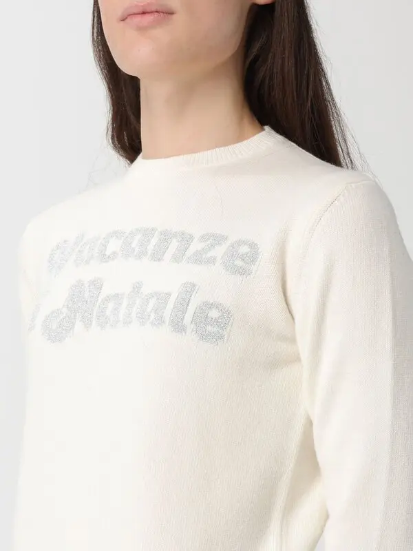 MC2 SAINT BARTH Dog Motif Sweater - Cream