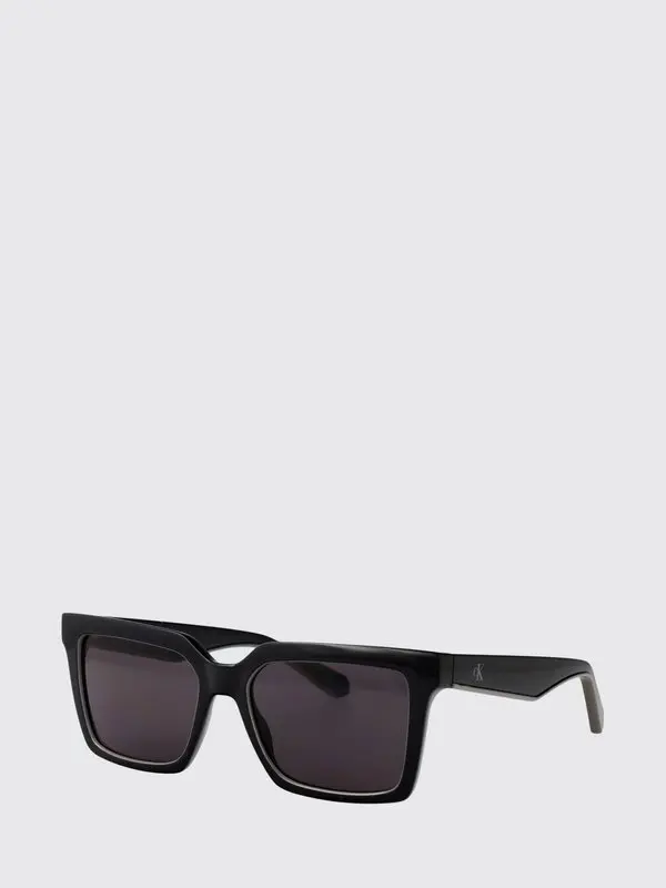 Calvin Klein Rectangle Frame Sunglasses - Black