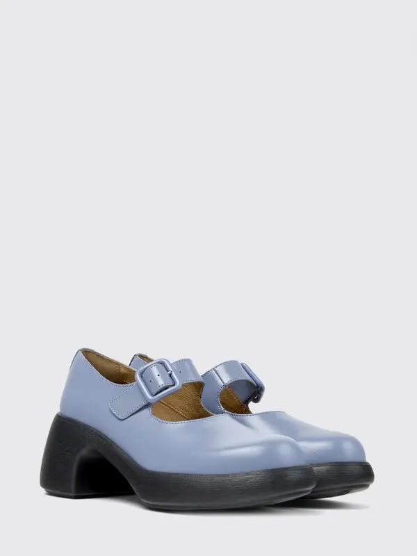 Camper Mary Jane Block Heel - Blue