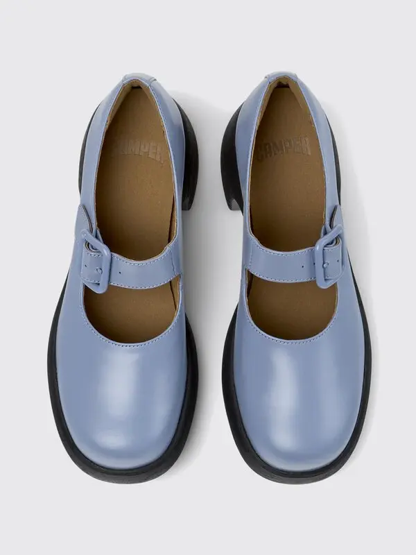 Camper Mary Jane Block Heel - Blue