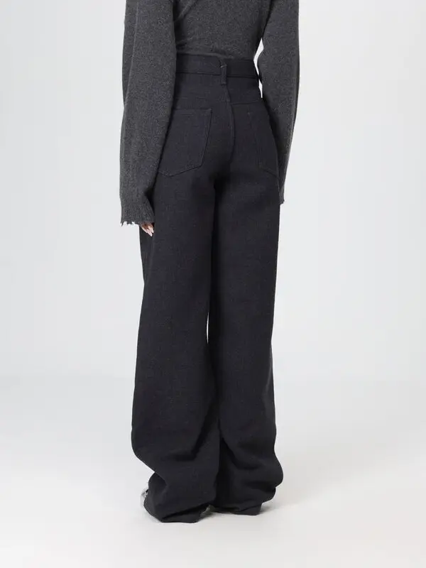Dries Van Noten Wide Leg Trousers - Grey