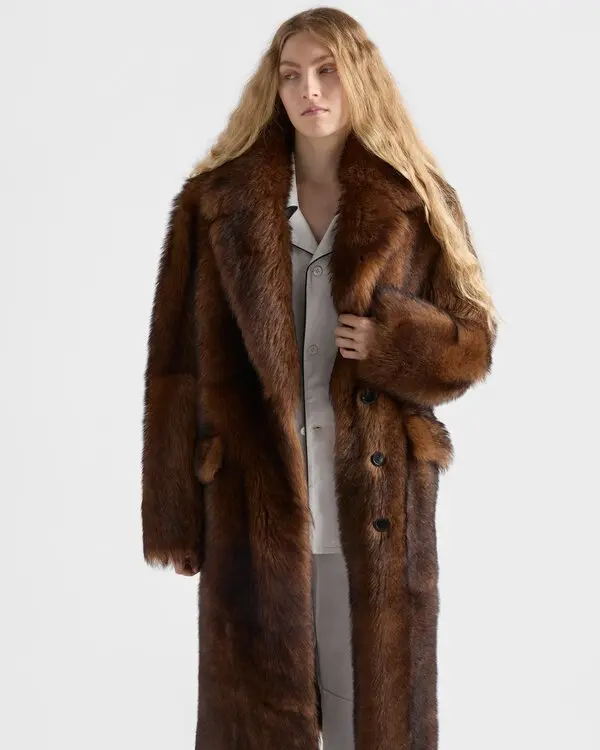 Prada Shearling Coat