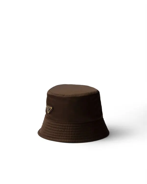 Prada Re-nylon Bucket Hat - Brown