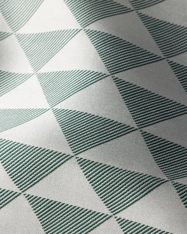 Prada Jacquard Silk Scarf 55 - Green