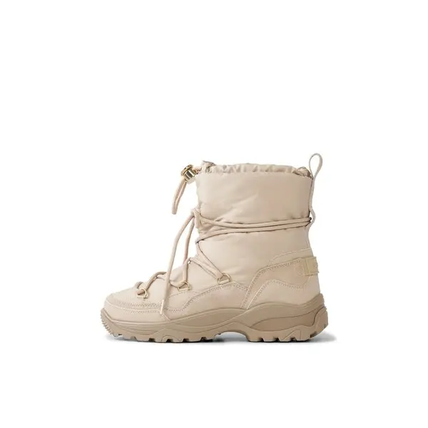 Bogner Alta Badia Snow Boots With Spikes - Beige
