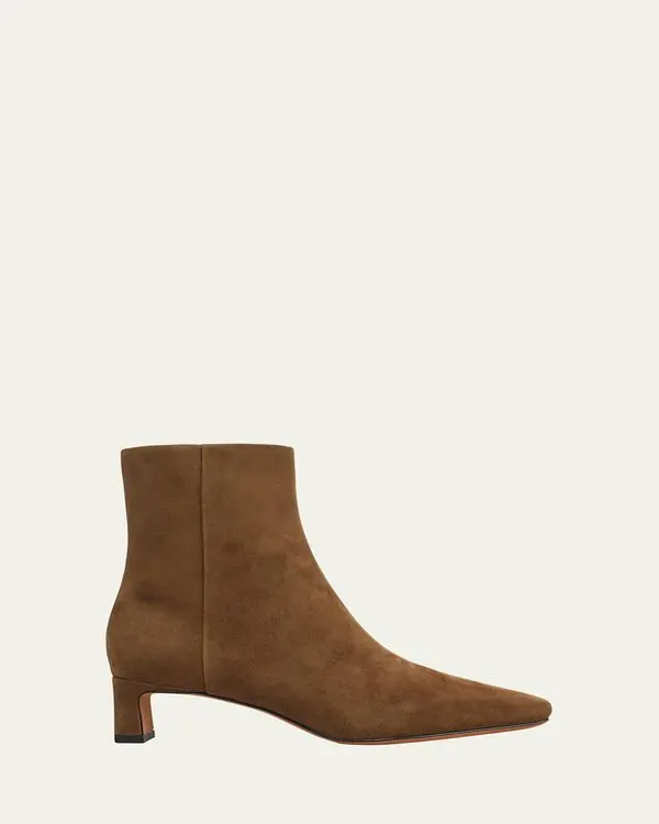 Vince Harlan Suede Ankle Boots - Elmwood