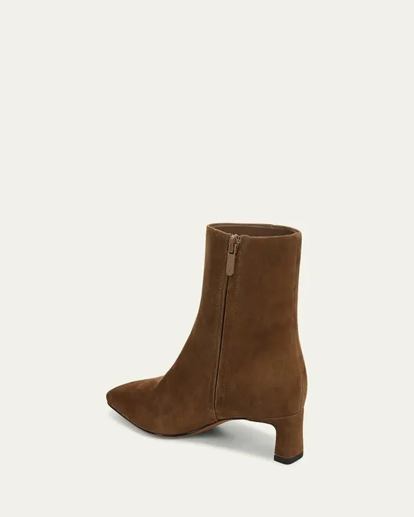 Vince Harlan Suede Ankle Boots - Elmwood
