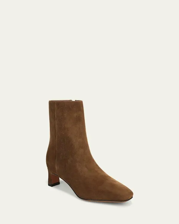 Vince Harlan Suede Ankle Boots - Elmwood