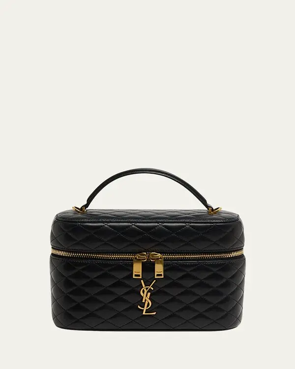 Saint Laurent Gaby Large Vanity Bag - Nero