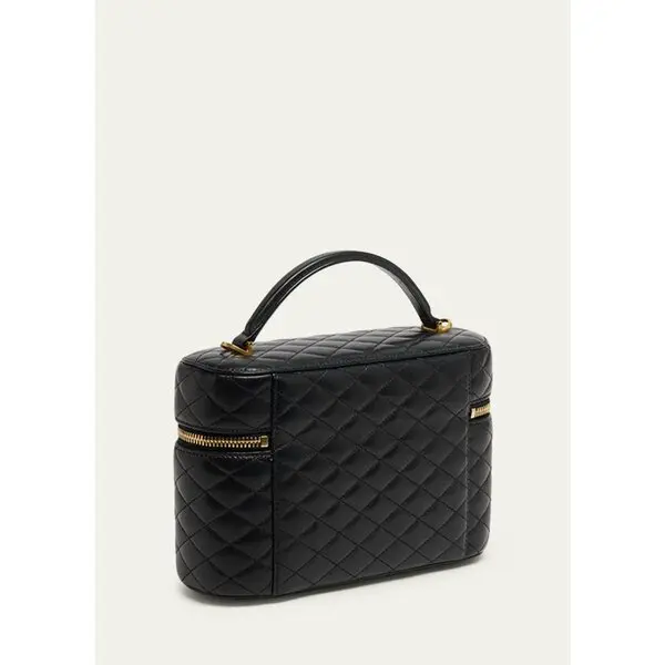 Saint Laurent Gaby Large Vanity Bag - Wine