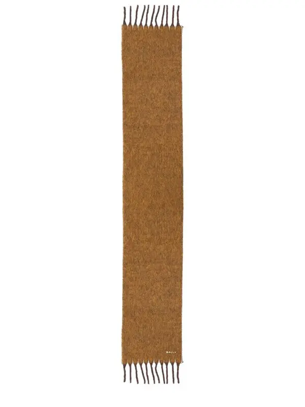 Bally Wool Blend Scarf - Brown