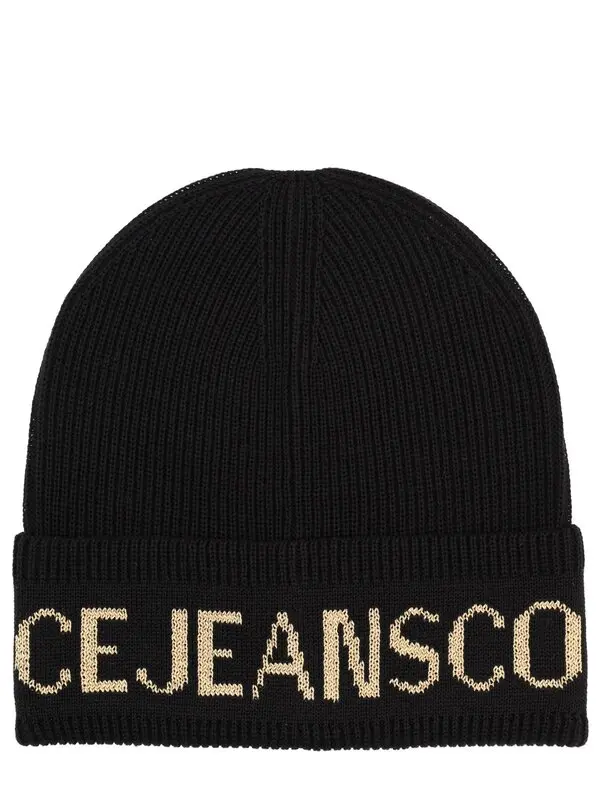 Versace Wool And Acrylic Beanie
