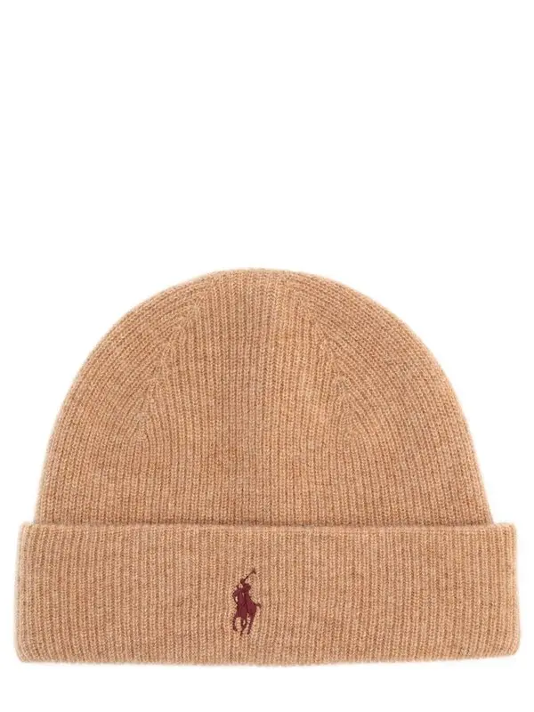 Ralph Lauren Cashmere Beanie - Beige