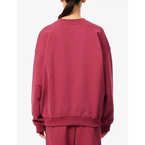 ADANOLA Movement Oversized Cotton Sweatshirt