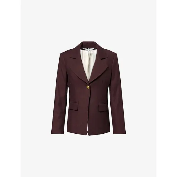Veronica Beard Kessler Dickey Notch-lapels Blazer