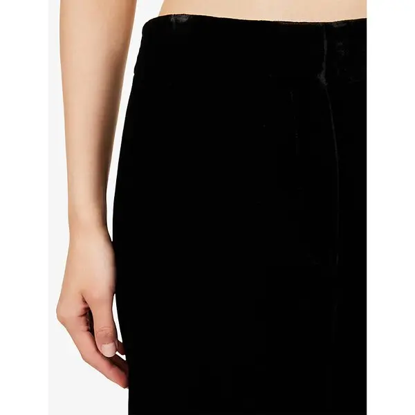 Veronica Beard Alex Wide-leg Woven Trousers