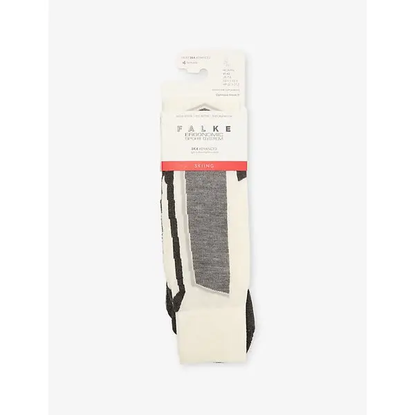 Falke Sk4 Advance Skiing Knee-high Socks - 2040 Off White