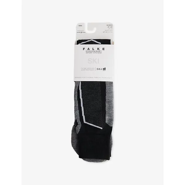 Falke Sk4 Advance Skiing Knee-high Socks - 3010 Black