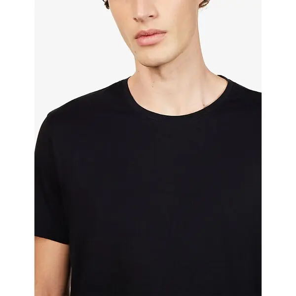 Paige Sorden Crew-neck Cotton T-shirt - Black