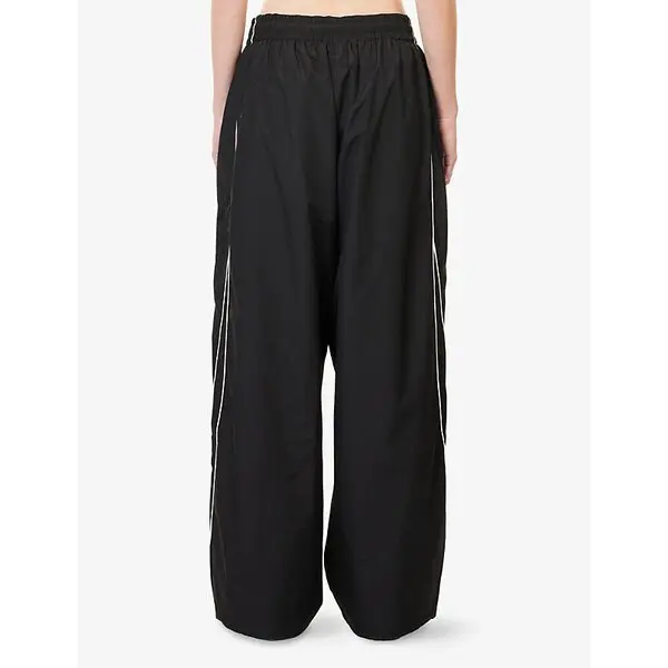 JADED LONDON Script Embroidered Shell Jogging Bottoms
