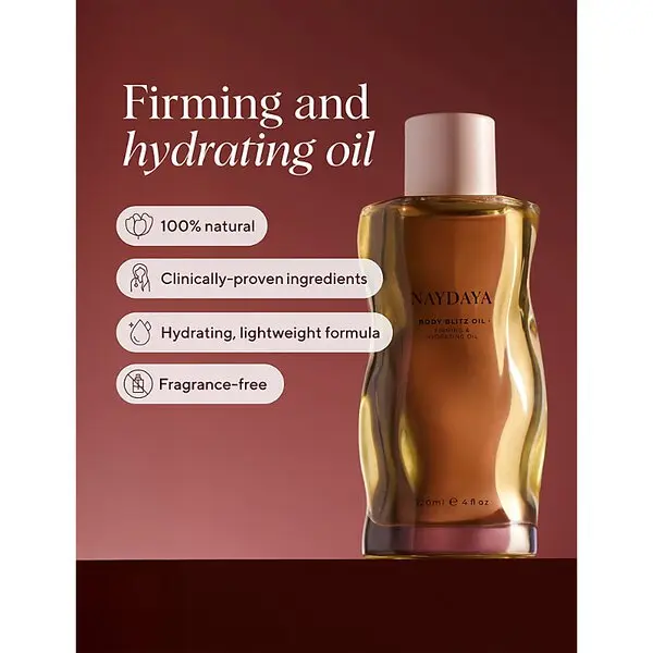 NAYDAYA Body Blitz Firming And Hydrating Oil 120ml
