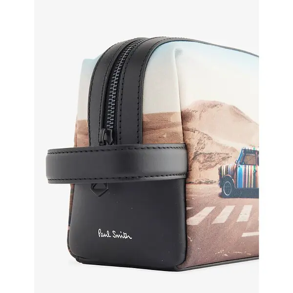 Paul Smith Desert Mini Woven Washbag