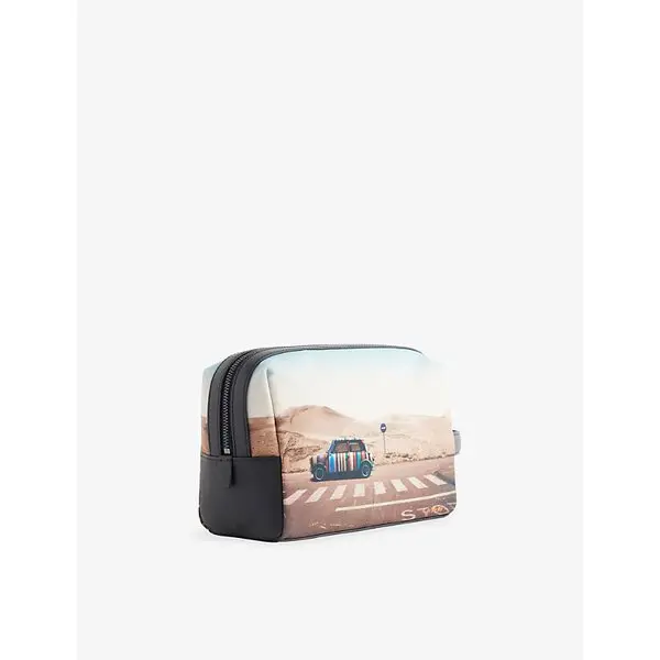 Paul Smith Desert Mini Woven Washbag