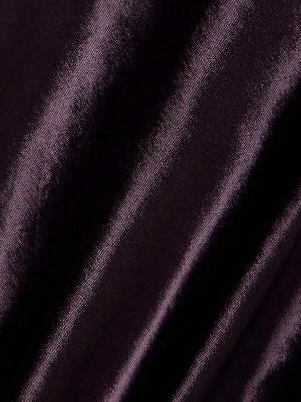 TWP Back To You Open-back Velvet Gown