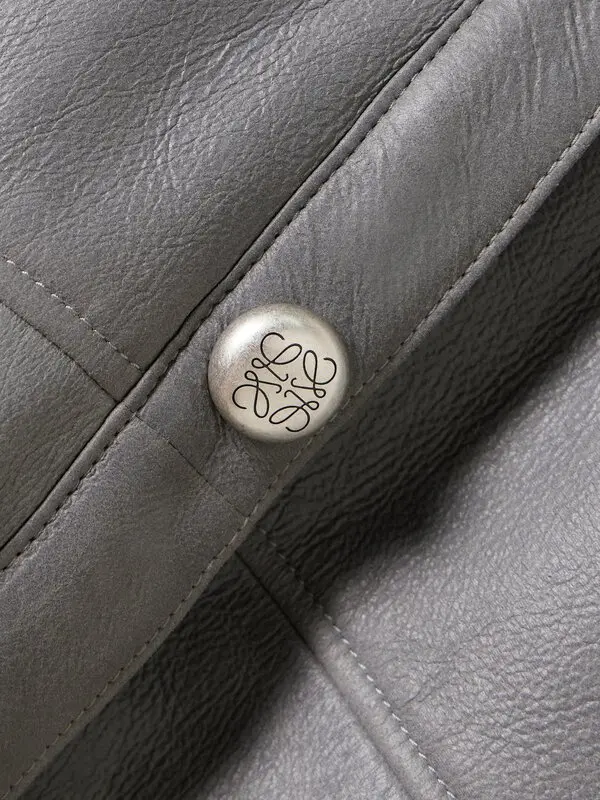 Loewe Shearling Jacket - Gray