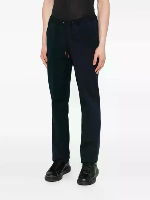 Kiton Straight-leg Trousers - Blue