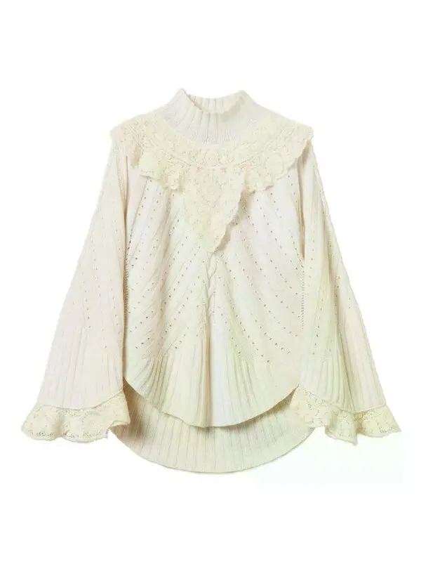 TWINSET Crochet-panel Jumper
