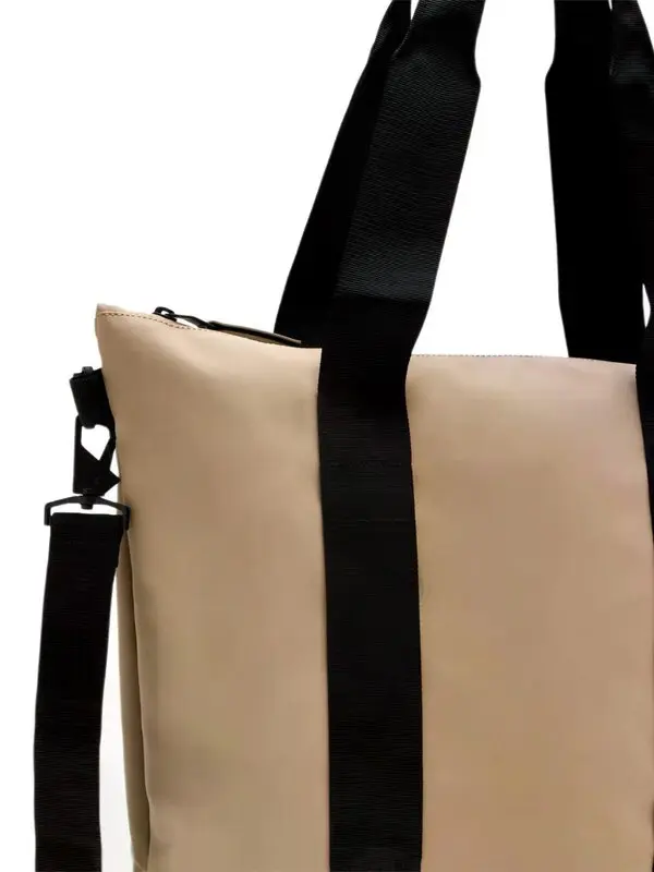 Rains Zip-top Tote Bag - Neutrals
