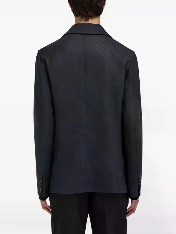 FERRAGAMO Applied Pockets Single-breasted Blazer